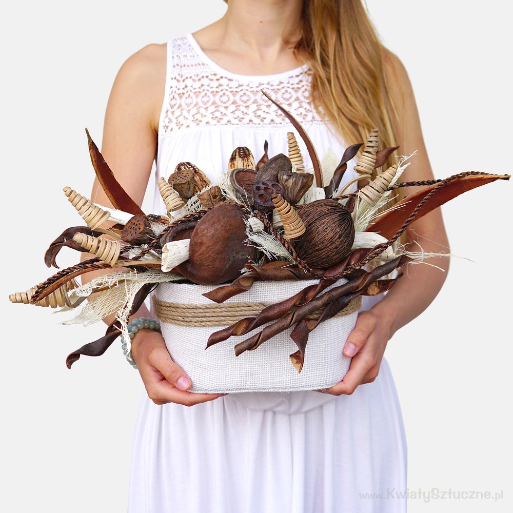 Screw bean (100 pcs.) Y015A - Decorative dried exotic plants