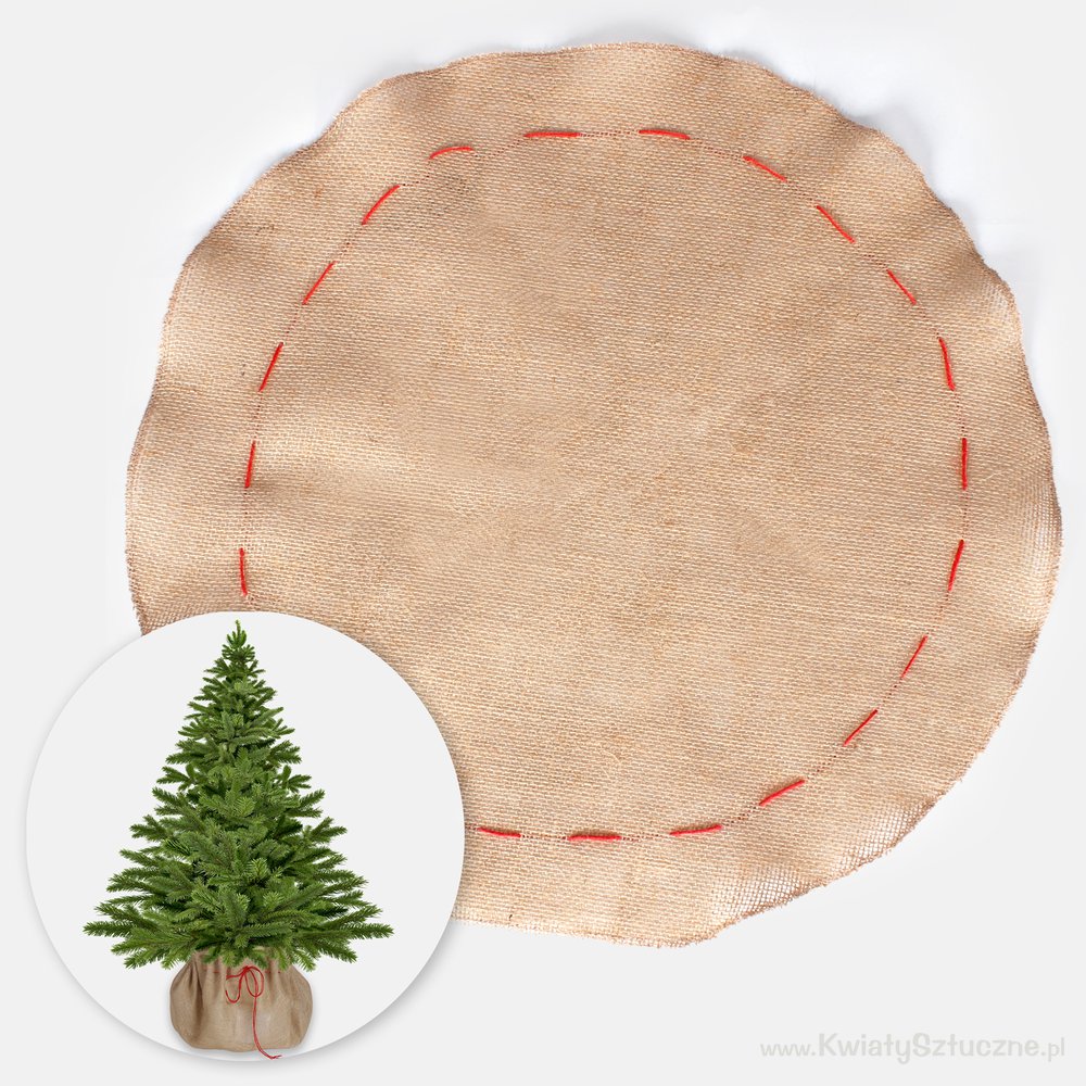 Jute pot cover 60 cm R308 - Jute Fabrics and Sacks